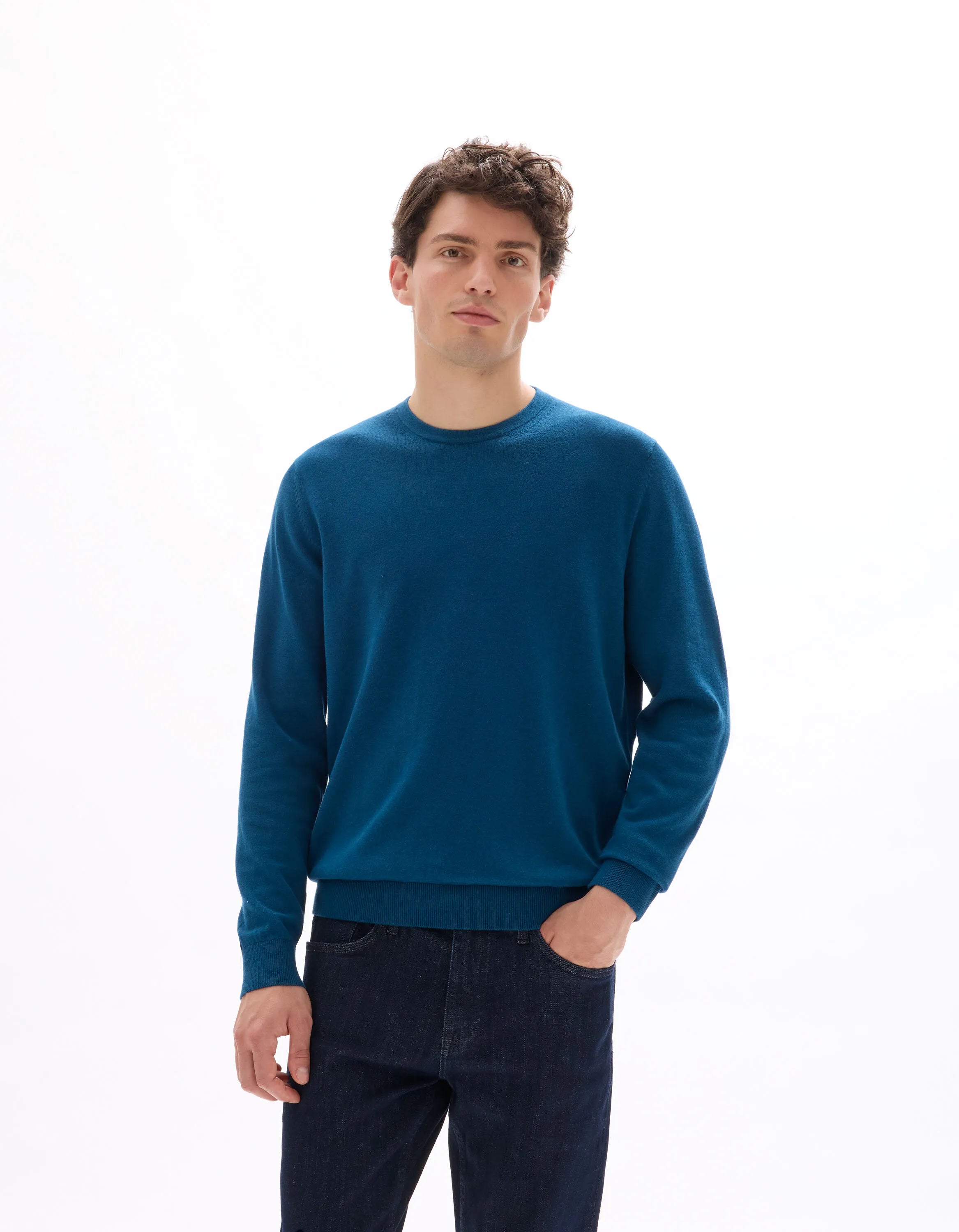 Buy 100% Cotton Crew Neck Sweater – Celio in Kuwait