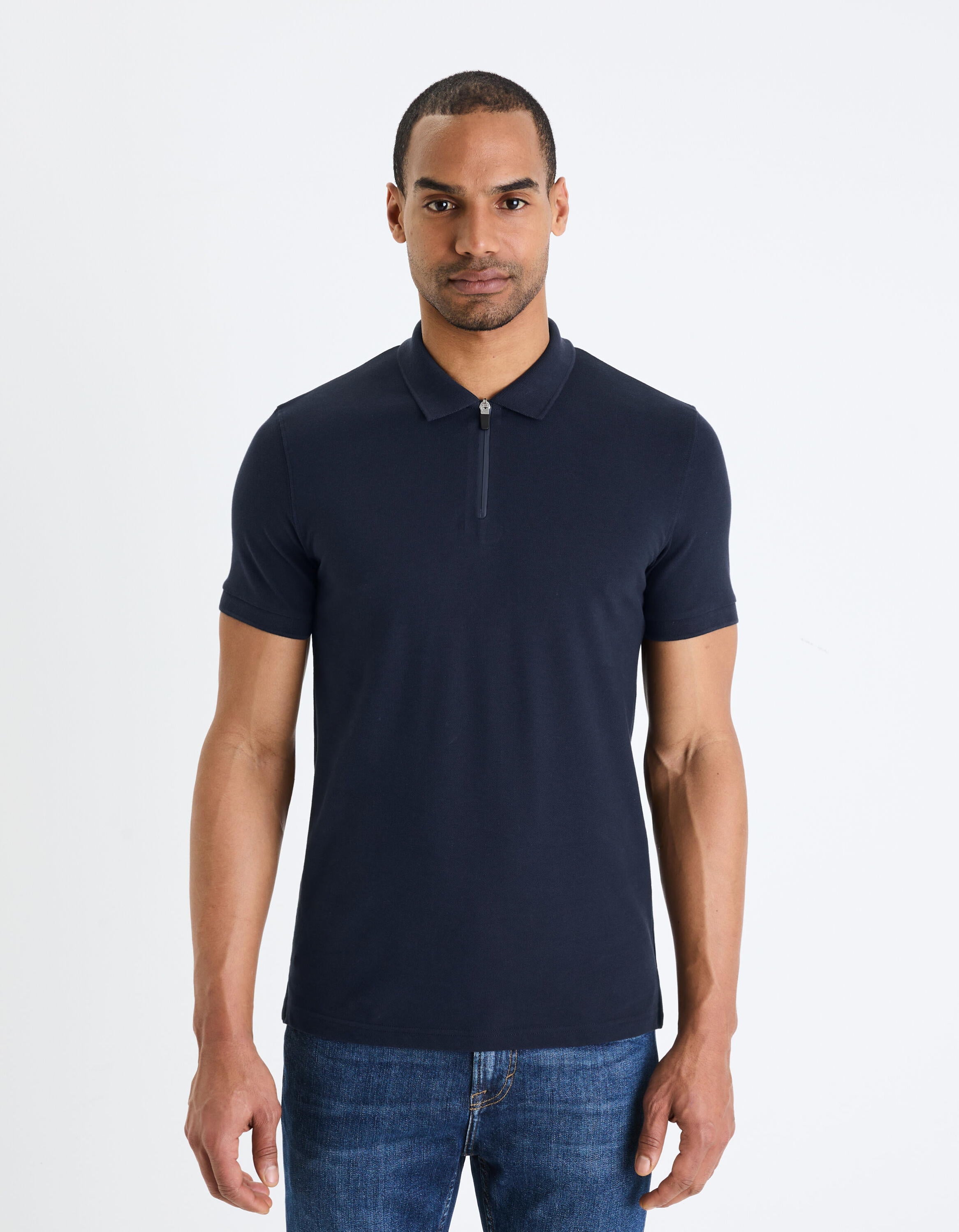 Stretch Supima Cotton Piqué Polo Shirt - BEVAVA – Celio in Kuwait