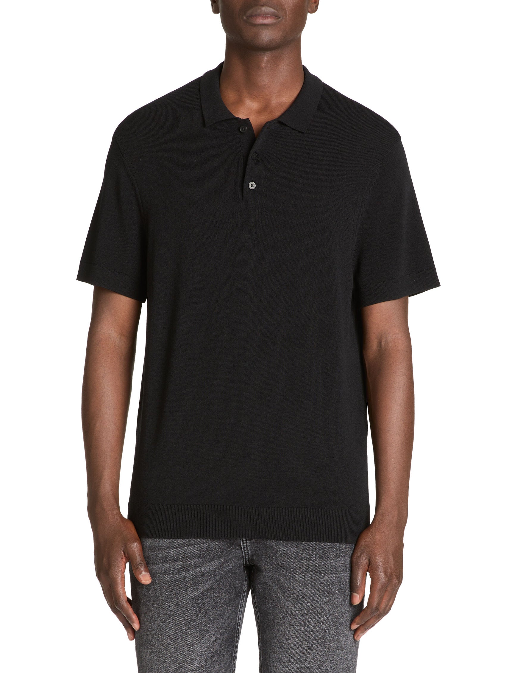 Regular Jersey Polo Shirt - Black - BEVAVA – Celio in Kuwait
