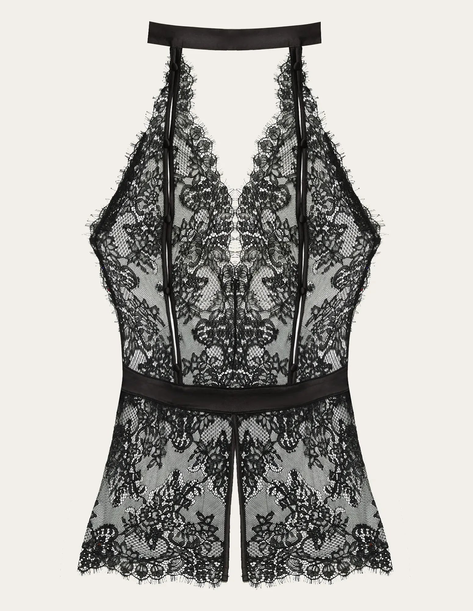 Buy Lace Babydoll with Cut-Out Details – Privè Kylie – Yamamay in Kuwait