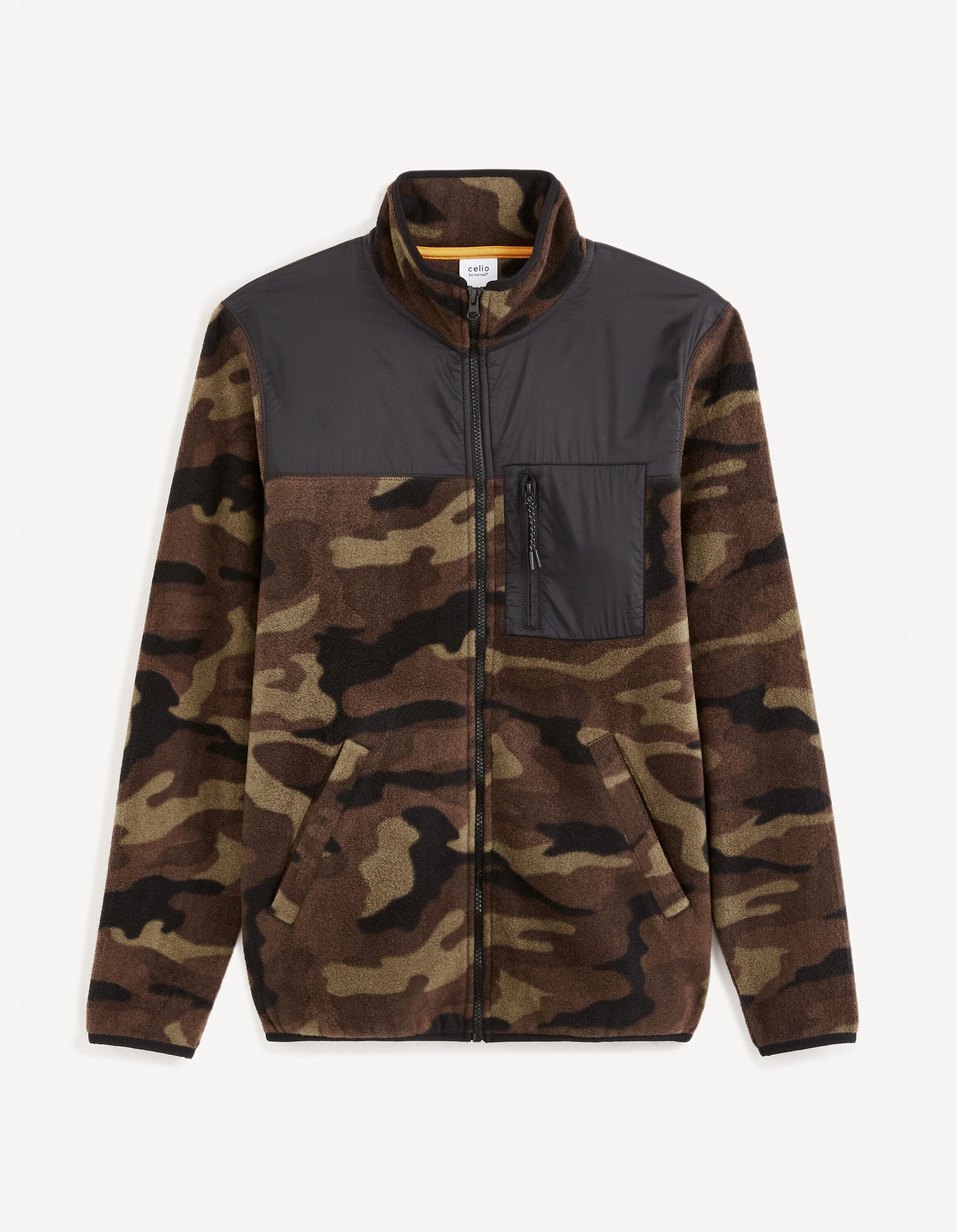 Buy Zip-Up Sweatshirt - Black – Celio in Kuwait