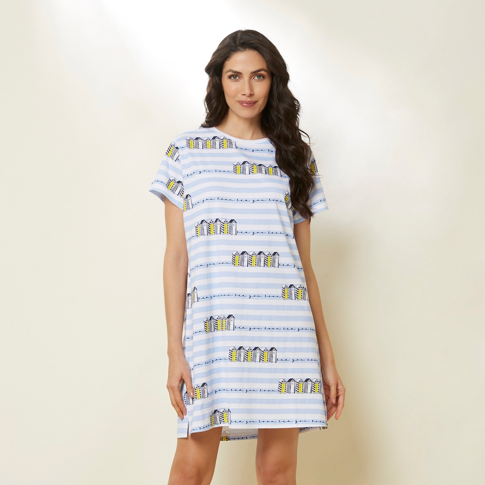 Buy Printed Short-sleeve Nightgown – Yamamay in Kuwait